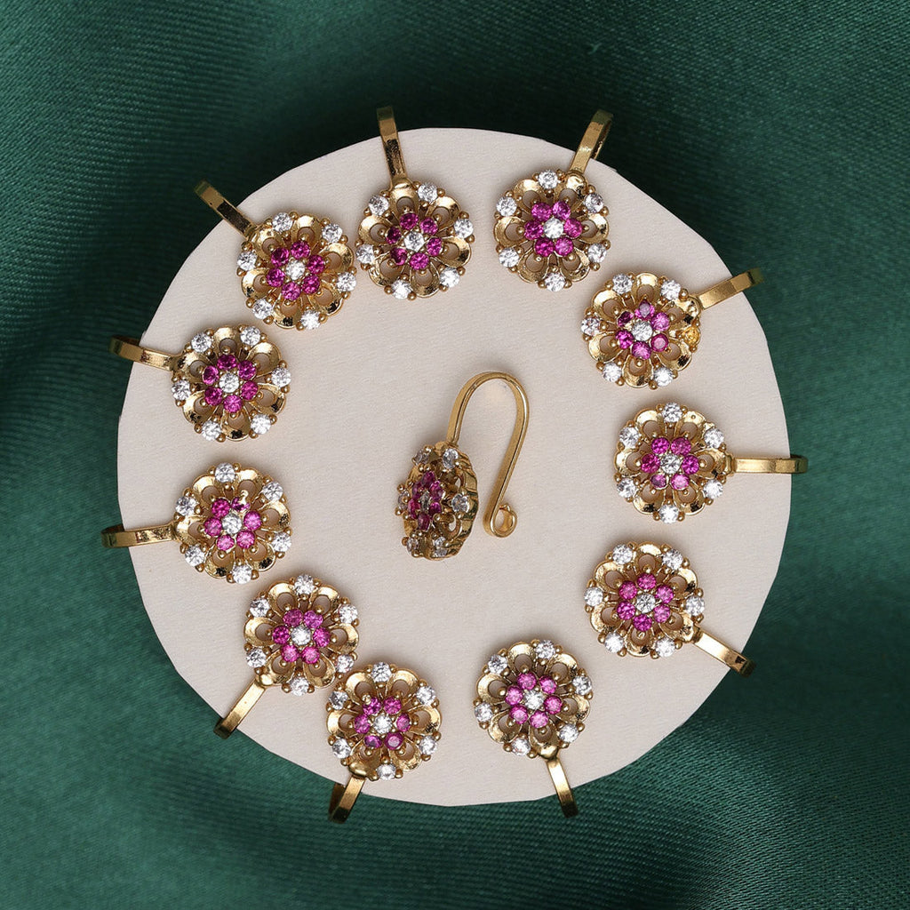HEERA: PINK NOSE RING – Minachi